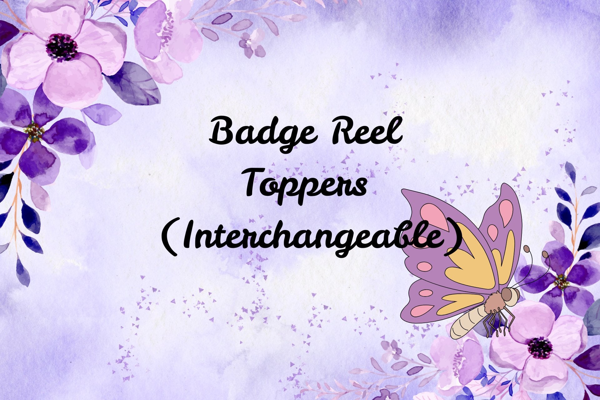 Badge Reel Toppers (Interchangeable) – Page 2 – Brenda’s Boutique